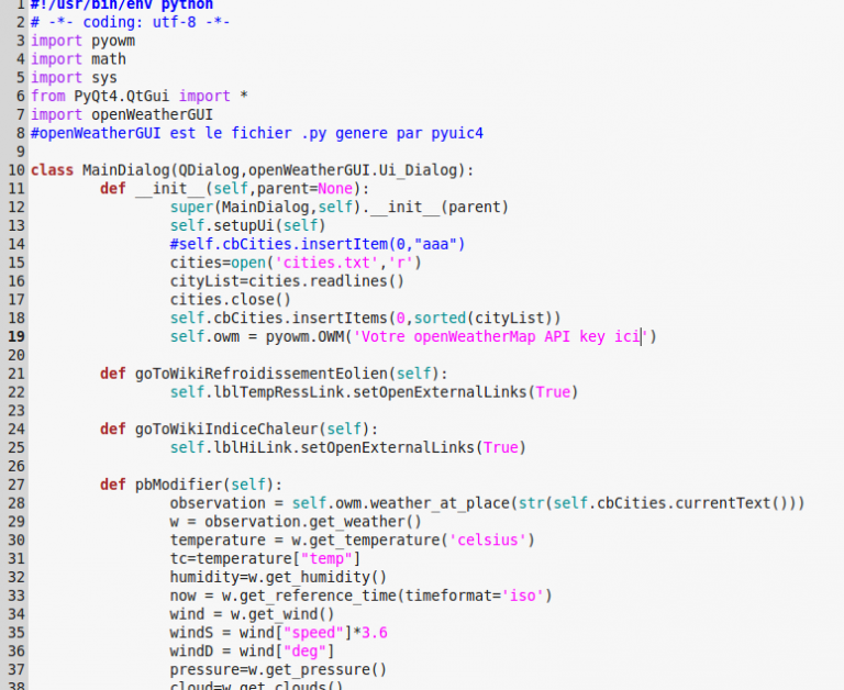 La météo dans ma ville « Marc Silanus